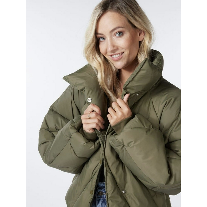 ESQUALO jacket down cropped - Capisce Mode